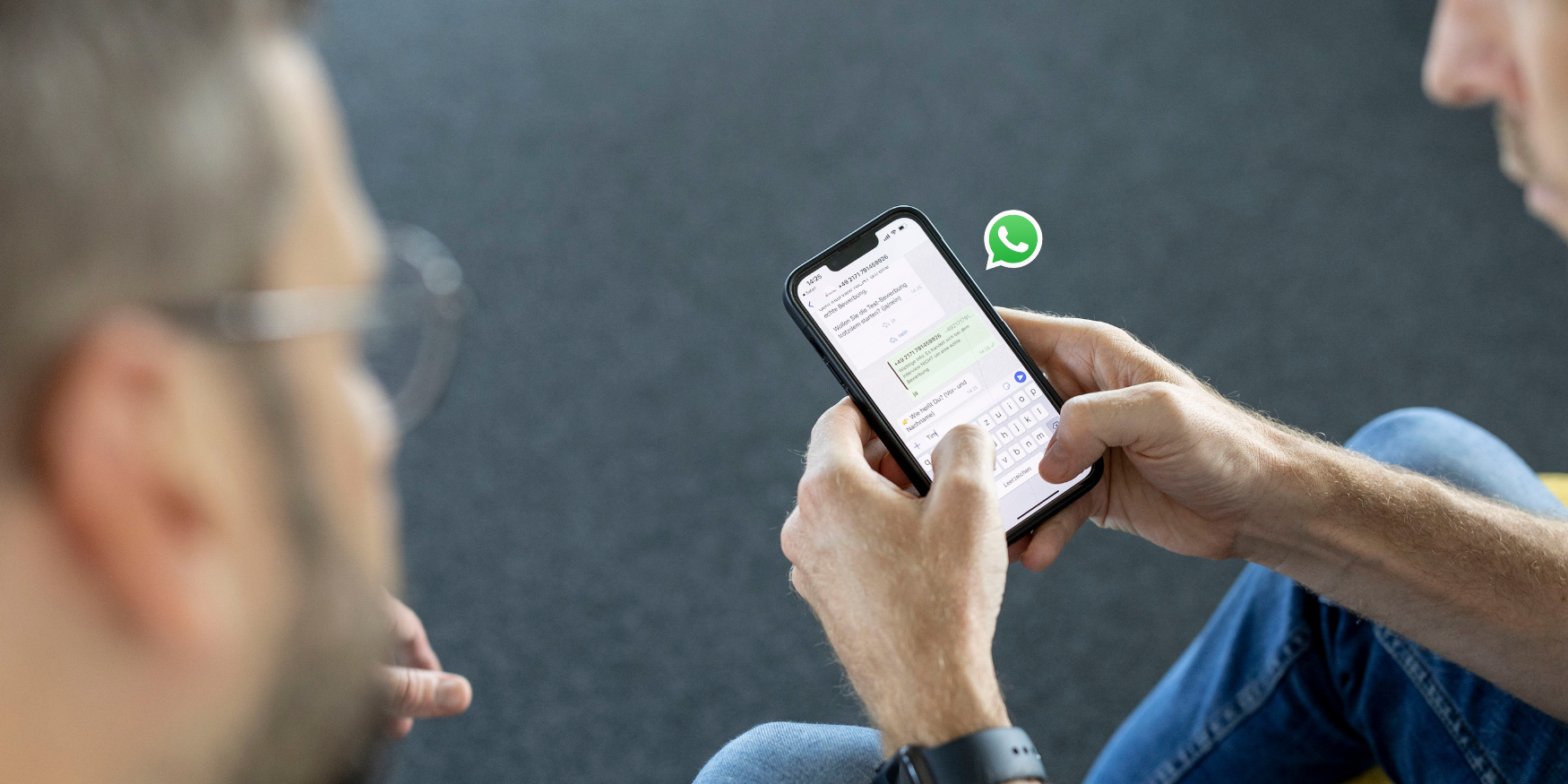 WhatsApp Bewerbung mit PitchYou